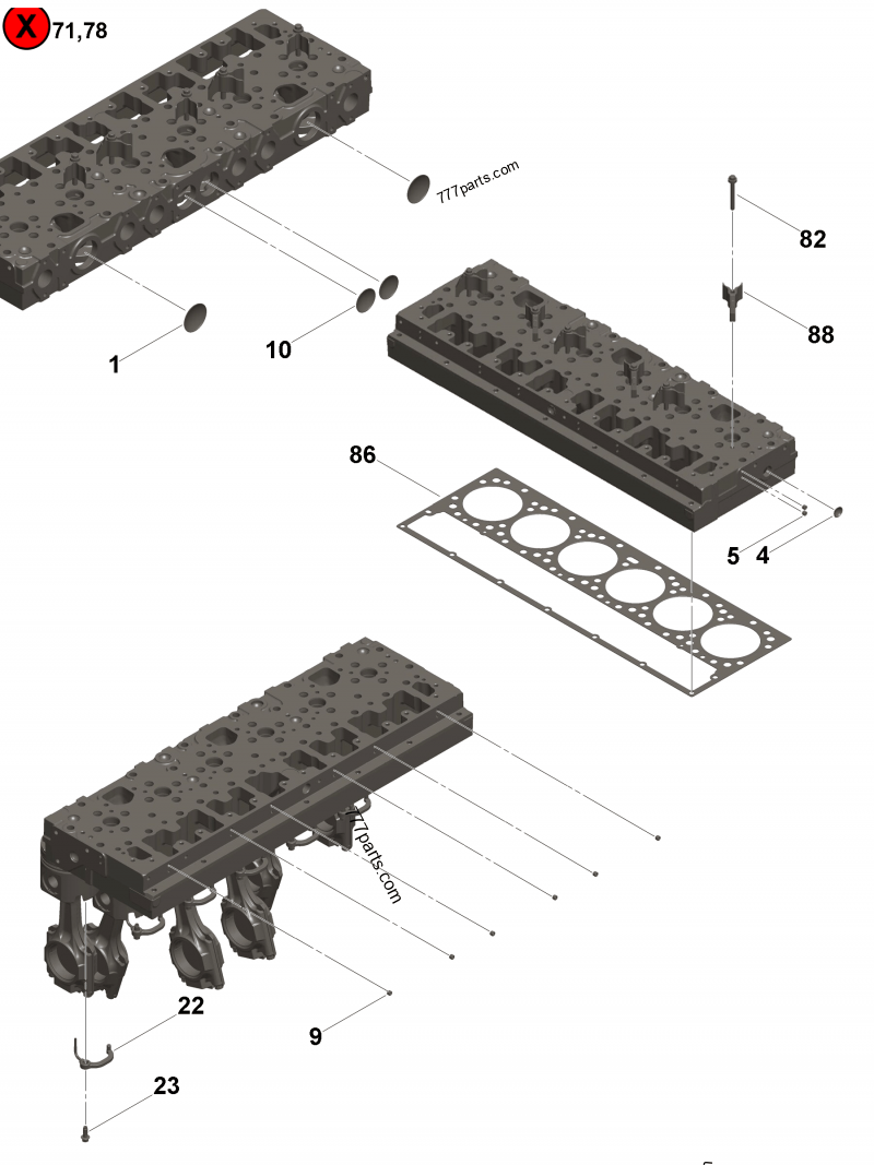 3328328 Sealing washer - Cummins spare part | 777parts.com