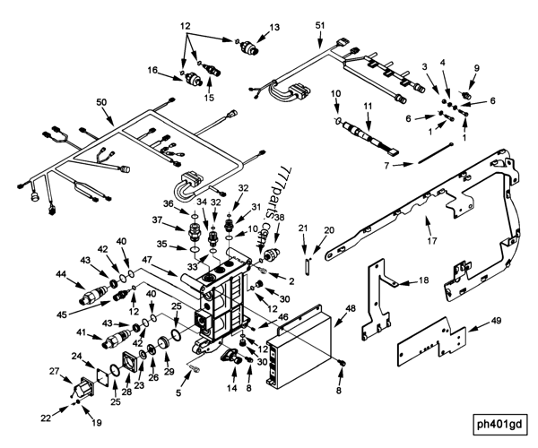 3330600 Electronic fuel control actuator - Cummins spare part ...