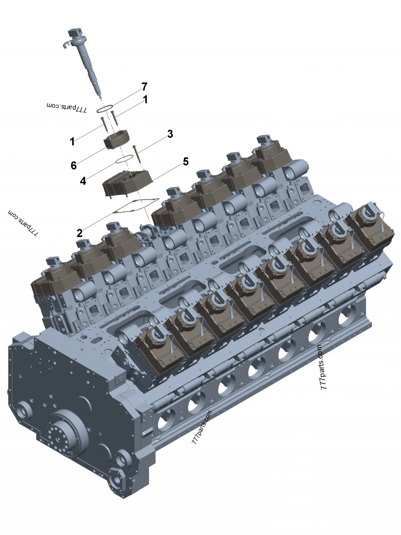 3332291 Valve cover gasket - Cummins запчасть для спецтехники ...