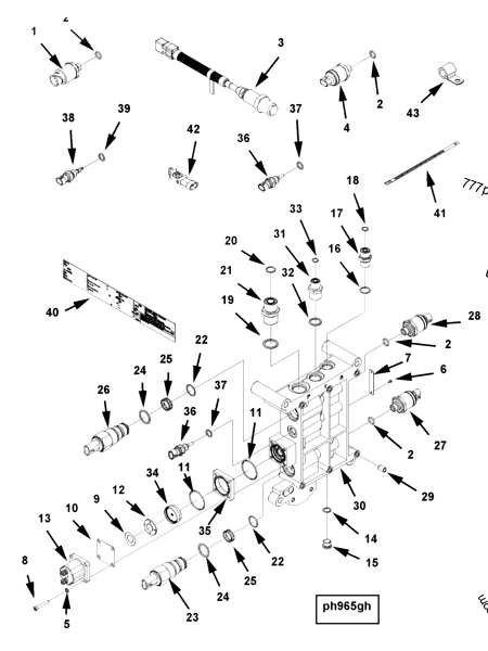 3347905 Electronic fuel control actuator - Cummins spare part ...
