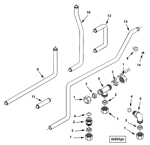 3348860 Ferrule seal - Cummins запчасть для спецтехники | 777parts.com