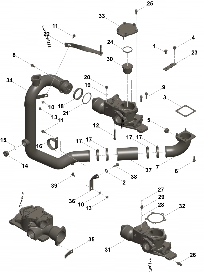 3348906 Sleeve - Cummins spare part | 777parts.com
