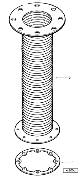 203555 Exhaust outlet connection - Cummins spare part | 777parts.com