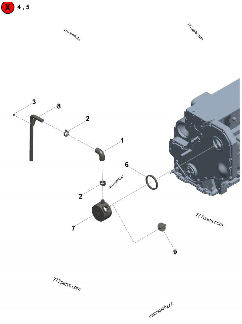 3356901 Breather kit - Cummins spare part | 777parts.com