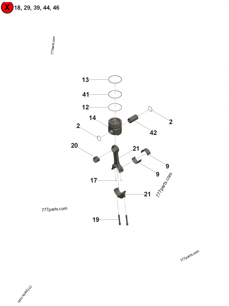 205091 Valve collet - Cummins spare part | 777parts.com