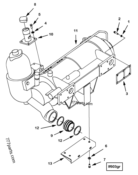 3393586 O ring seal - Cummins spare part | 777parts.com