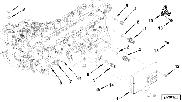 3408484 Pressure sensor - Cummins spare part | 777parts.com