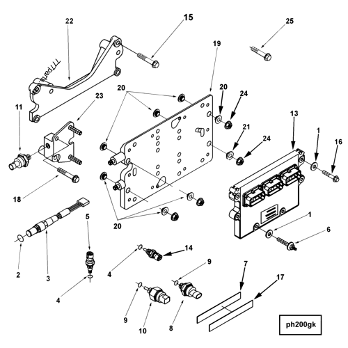 3408501 Electronic control module - Cummins spare part | 777parts.com
