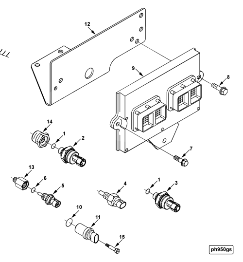 3408530 Position sensor - Cummins spare part | 777parts.com