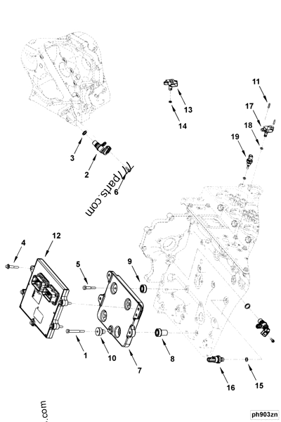 3408530 Position sensor - Cummins spare part | 777parts.com