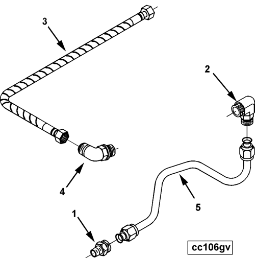 3411749 Flexible hose - Cummins spare part | 777parts.com