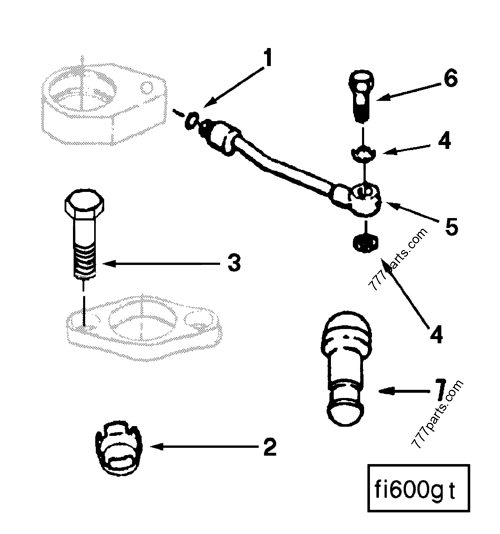 207244 Seal, injector - Cummins spare part | 777parts.com