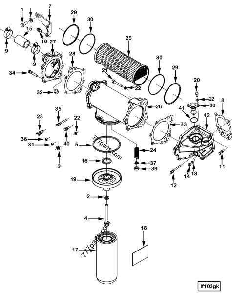 208149 Cooler core - Cummins spare part | 777parts.com