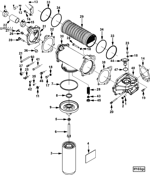 208149 Cooler core - Cummins spare part | 777parts.com