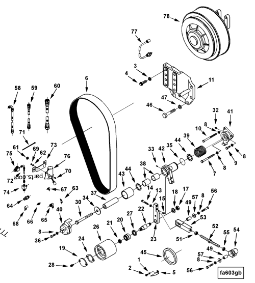 3626875 Temperature sensor - Cummins spare part | 777parts.com
