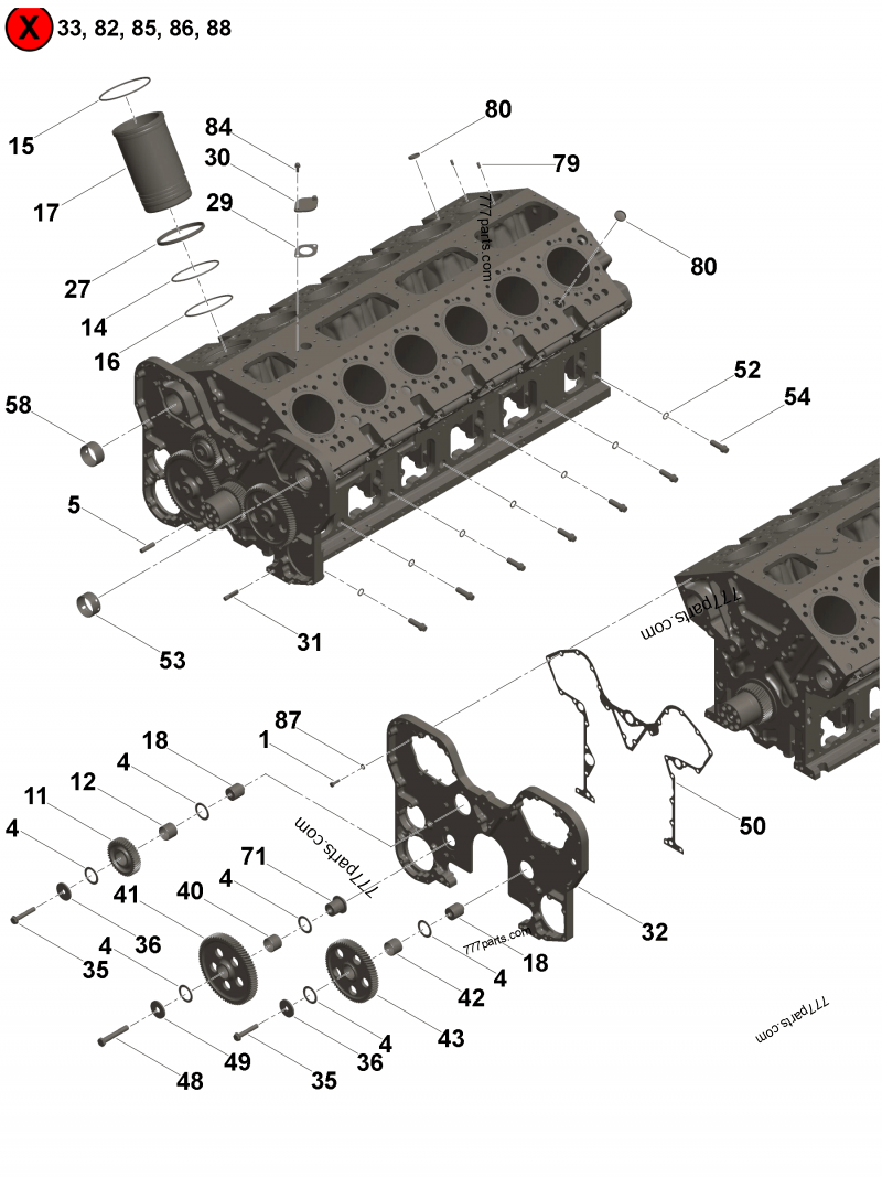 3629168 Expansion plug - Cummins запчасть для спецтехники | 777parts.com