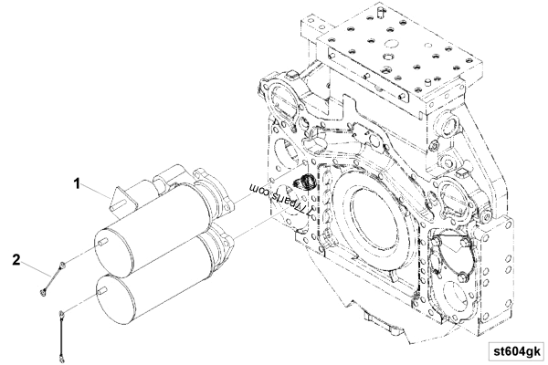 3636818 Starting motor - Cummins spare part | 777parts.com