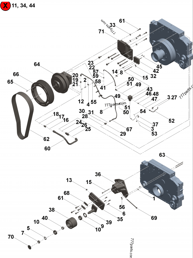 3648606 Solenoid - Cummins spare part | 777parts.com