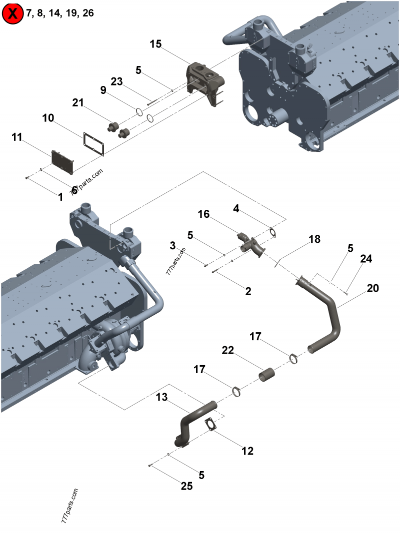 3651379 Thermostat - Cummins spare part | 777parts.com