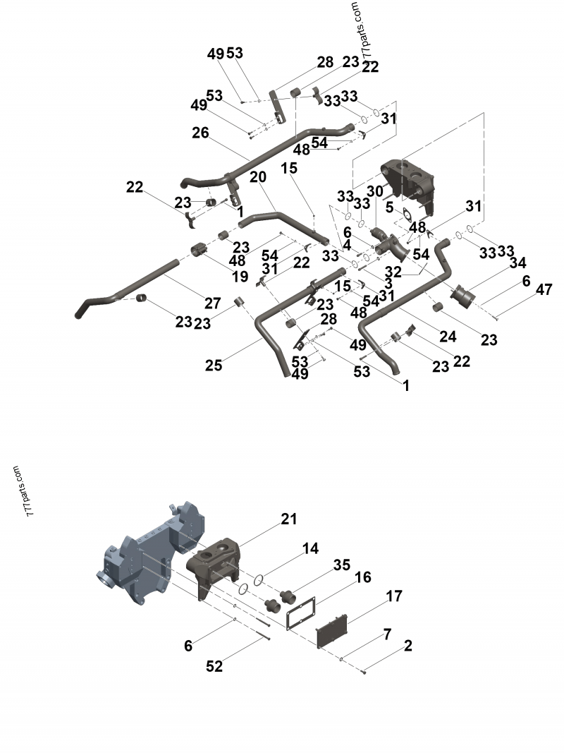 3651379 Thermostat - Cummins spare part | 777parts.com