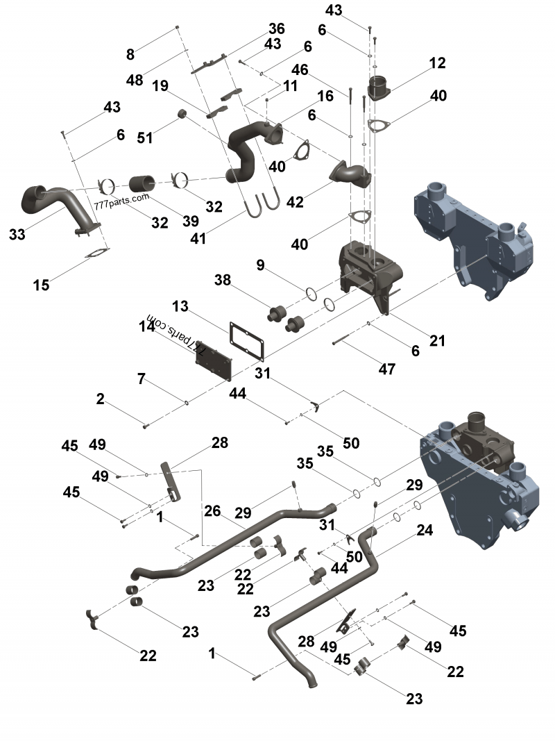 3651379 Thermostat - Cummins spare part | 777parts.com