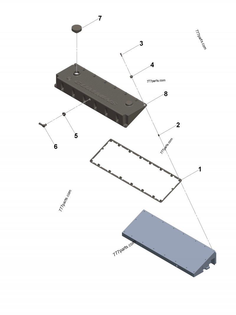 3683670 Grommet seal - Cummins spare part | 777parts.com