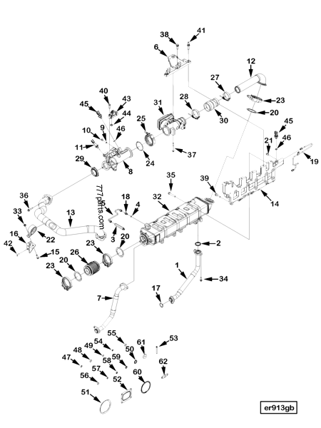3685124 O ring seal - Cummins spare part | 777parts.com