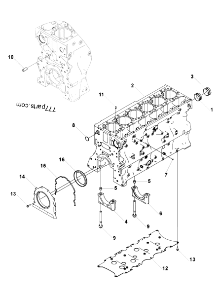 3685173 Oil seal - Cummins spare part | 777parts.com