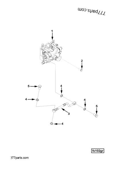 3686735 Fuel transfer pump - Cummins spare part | 777parts.com