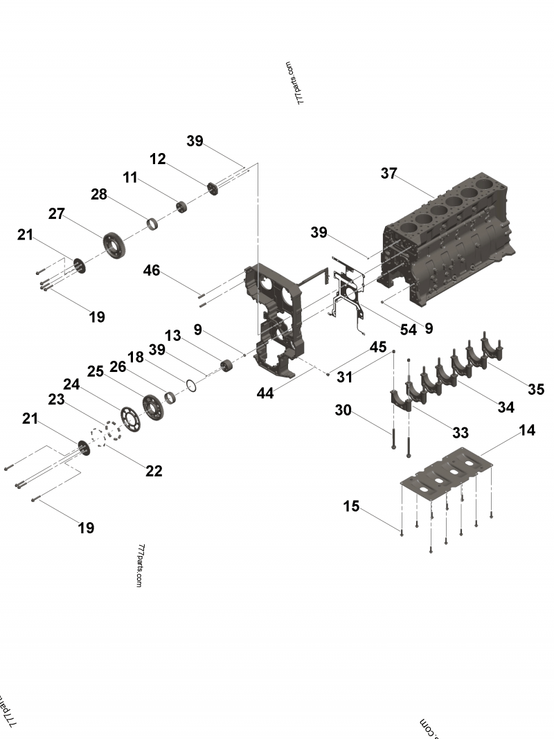 3686909 Idler gear - Cummins spare part | 777parts.com
