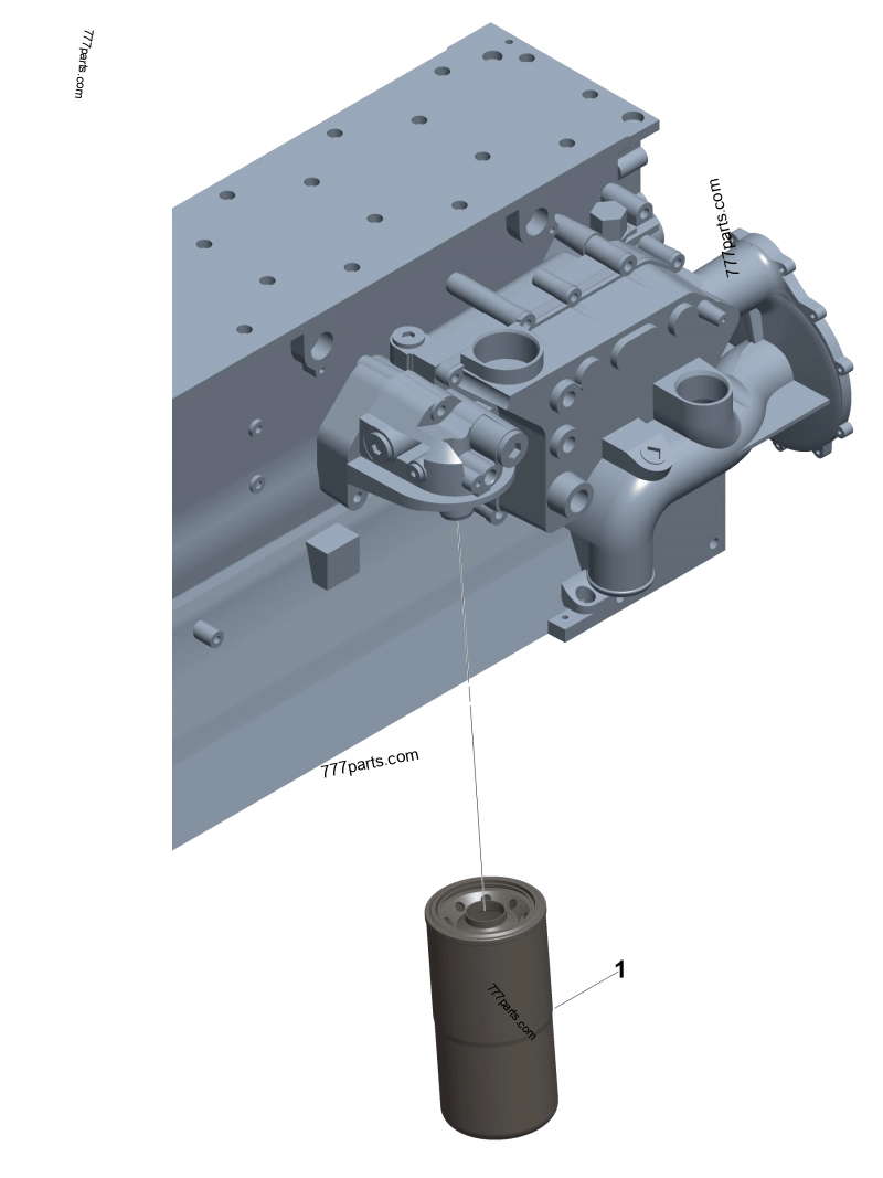 3694660 Lubricating oil filter element - Cummins запчасть для ...