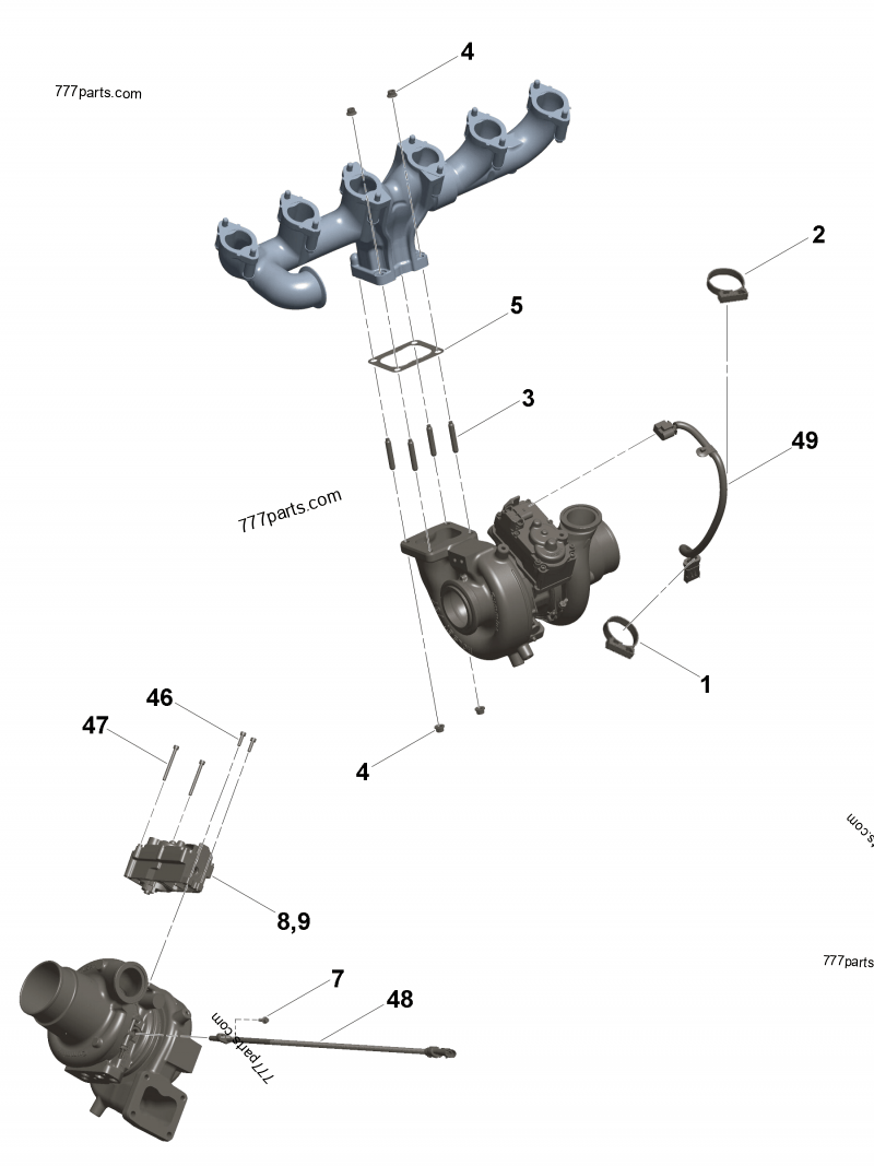 3781243 Compressor housing - Cummins spare part | 777parts.com