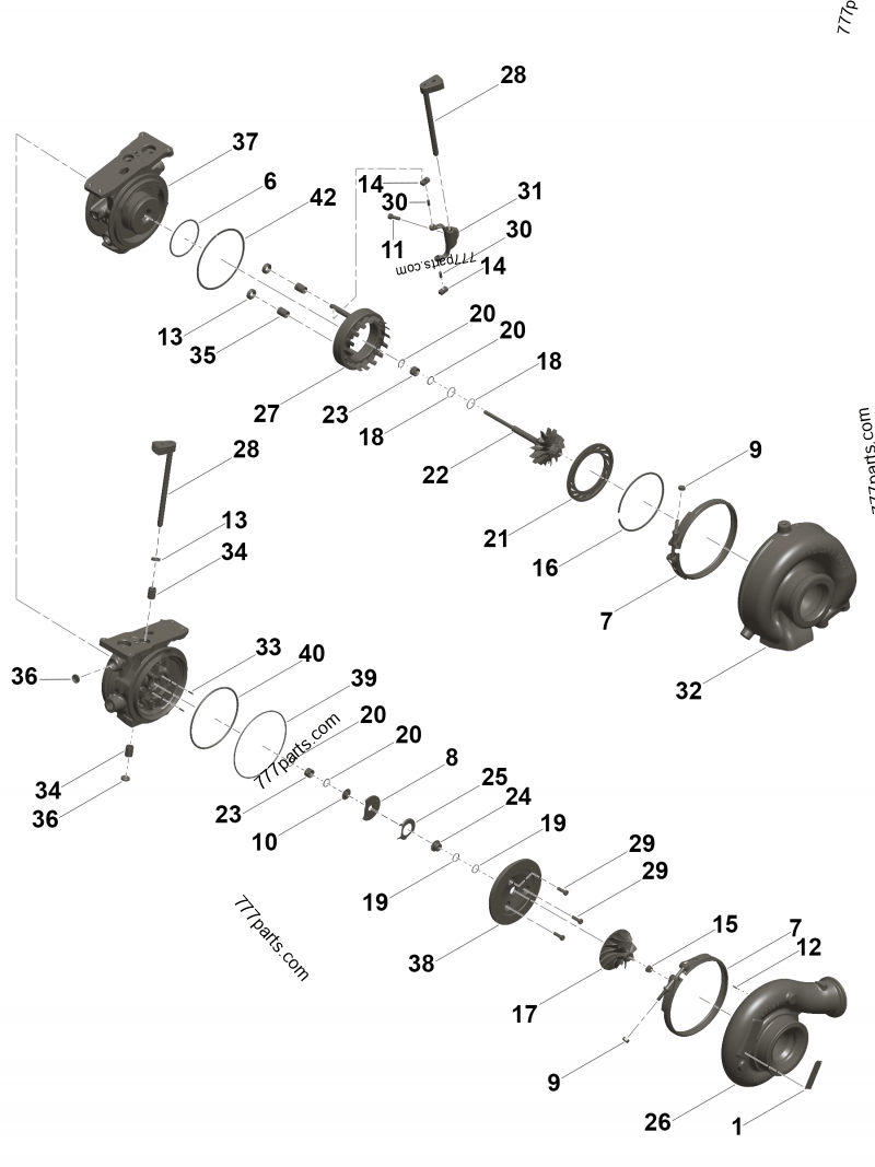 3785180 Turbocharger electric actuator - Cummins spare part | 777parts.com
