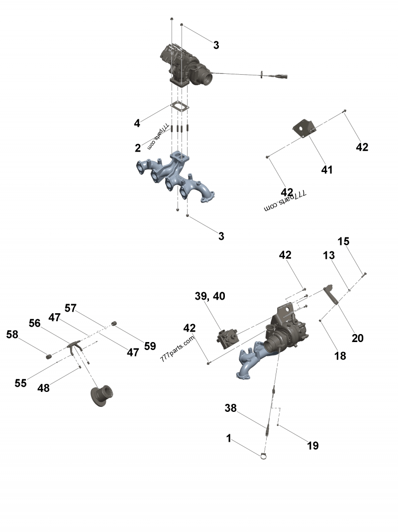3790236 Turbocharger electric actuator - Cummins spare part | 777parts.com