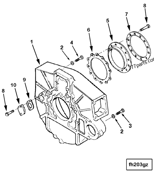 3801139 Oil seal kit - Cummins spare part | 777parts.com