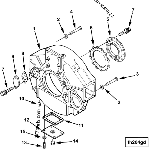 3801139 Oil seal kit - Cummins spare part | 777parts.com