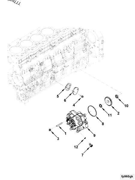2830800 Fuel injection pump - Cummins spare part | 777parts.com