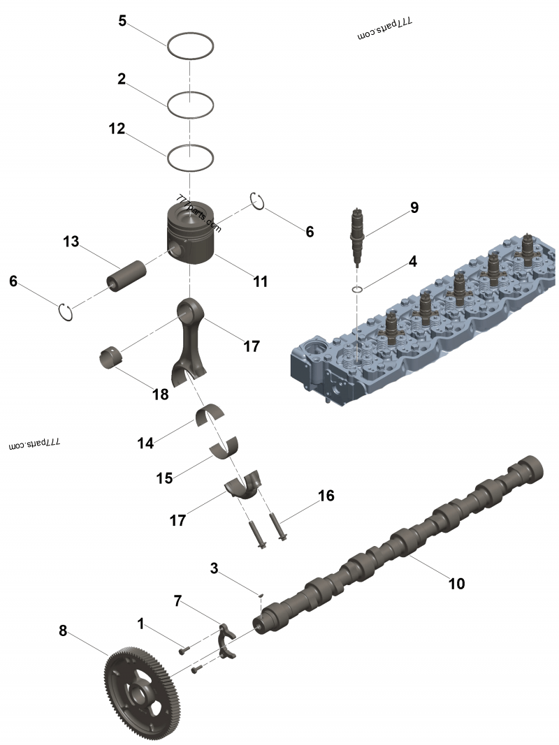 3802677 Injector kit - Cummins spare part | 777parts.com