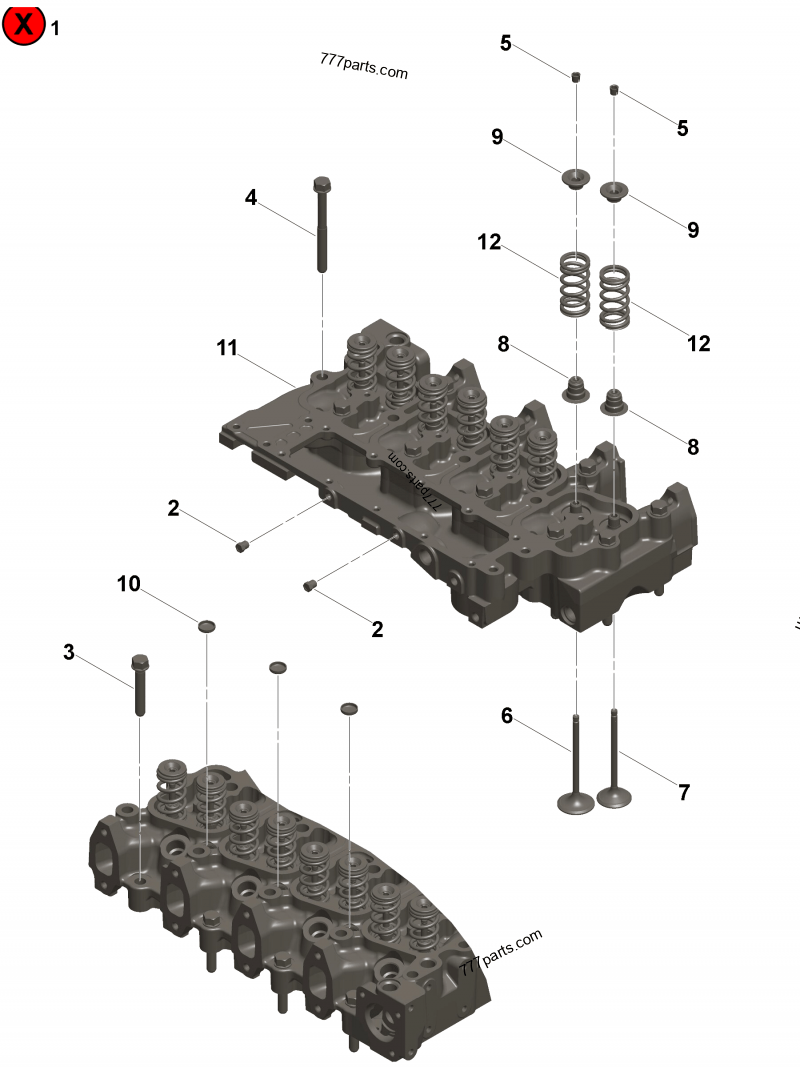 3812092 Expansion plug - Cummins spare part | 777parts.com