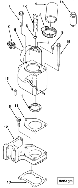 3818885 O ring seal - Cummins spare part | 777parts.com