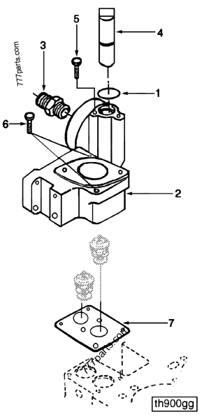 3818885 O ring seal - Cummins spare part | 777parts.com