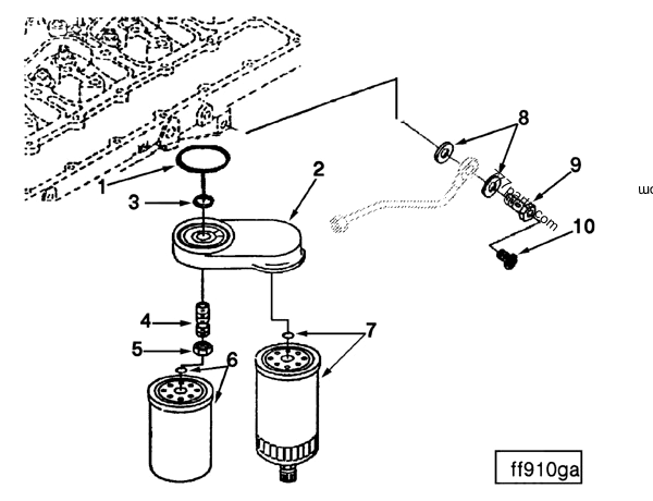 3897331 Fuel filter head - Cummins spare part | 777parts.com