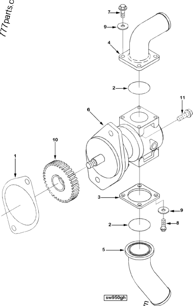 3897337 Kit,wp repair (minor) - Cummins spare part | 777parts.com