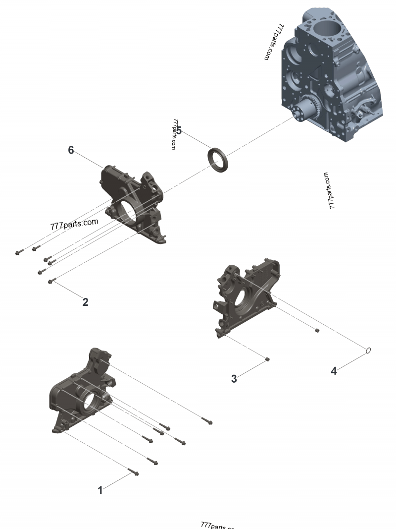 3902114 Hexagon flange head cap screw - Cummins spare part | 777parts.com