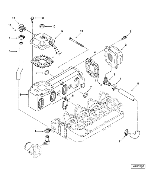 3903112 Hexagon flange head cap screw - Cummins spare part | 777parts.com