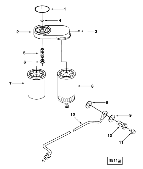 3904362 Fuel filter head - Cummins spare part | 777parts.com