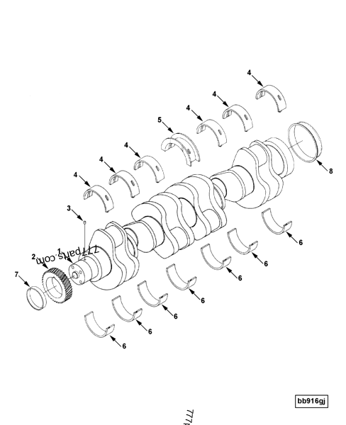 3921928 Oil seal - Cummins spare part | 777parts.com