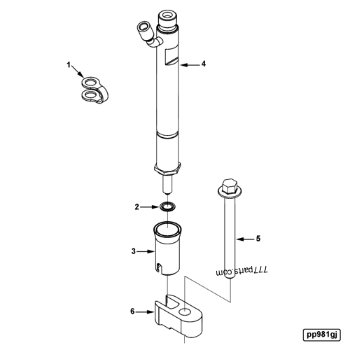 3923261 Injector seal - Cummins spare part | 777parts.com