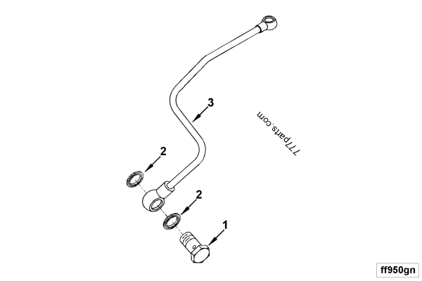 3924725 Banjo connector screw - Cummins spare part | 777parts.com