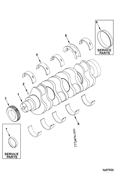 3926126 Seal kit - Cummins spare part | 777parts.com
